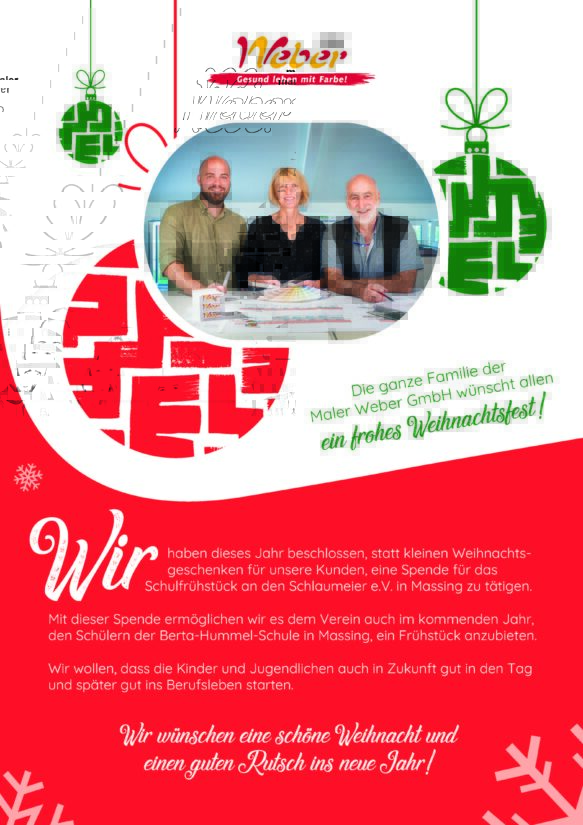 Aktuelles – Maler Weber